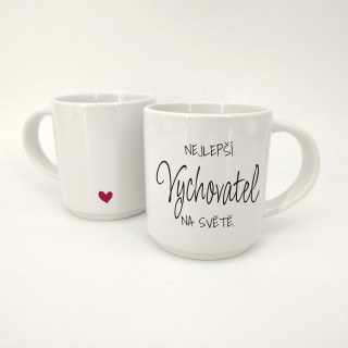 Nejlepší učitelka na světe - Kávový hrnek, cicici.cz